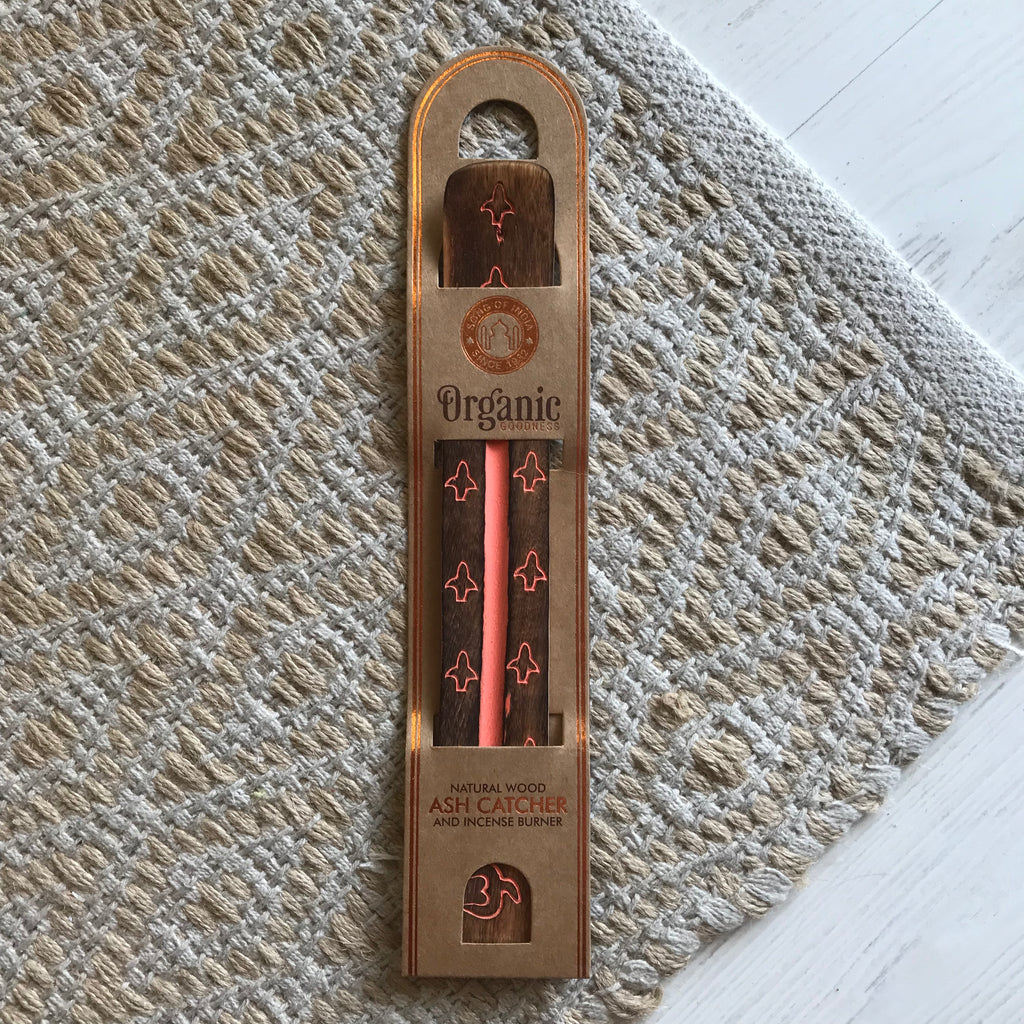 Organic Goodness Wooden Incense Holder – Nurture Gifts