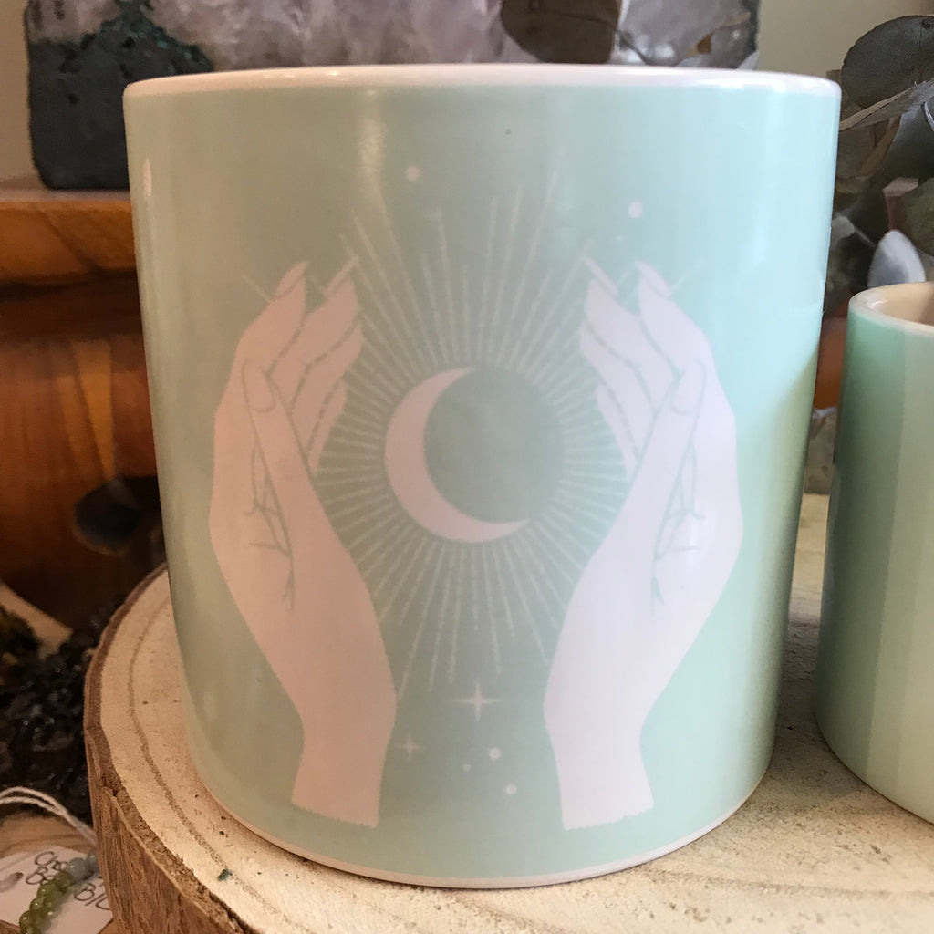 Boho Balance Sage Ceramic Pots – Nurture Gifts