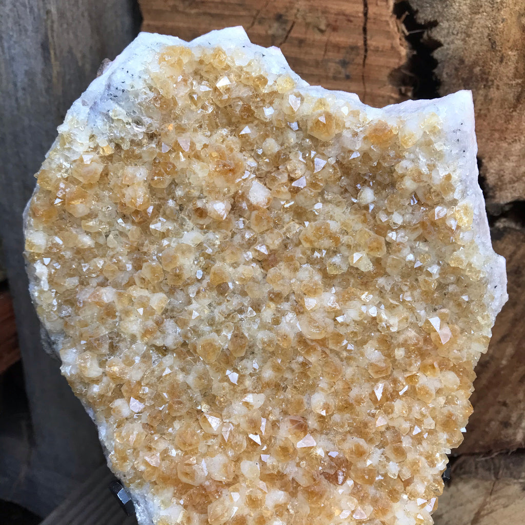 Citrine Cluster in Stand – Nurture Gifts
