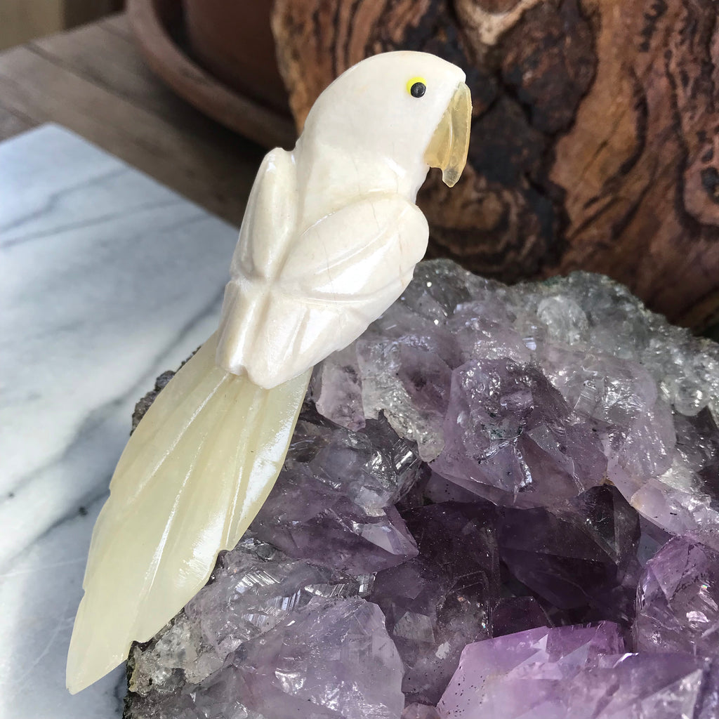 Amethyst Geode Bird Bath SKU 19790 – Nurture Gifts